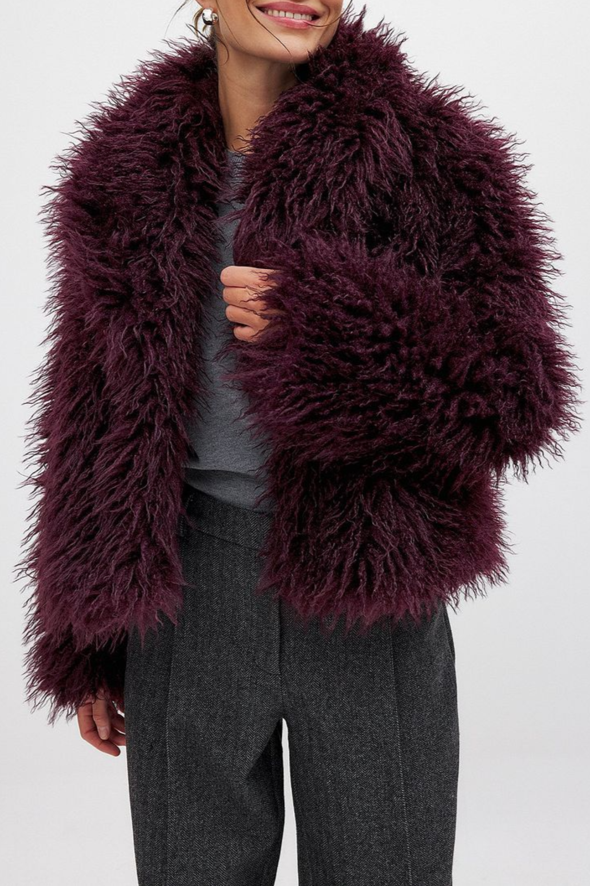 Farasa Faux Fur Coat – SeenSense