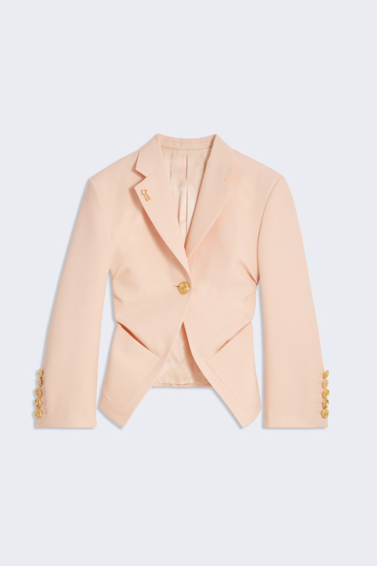 Kyen Gathered Blazer – SeenSense