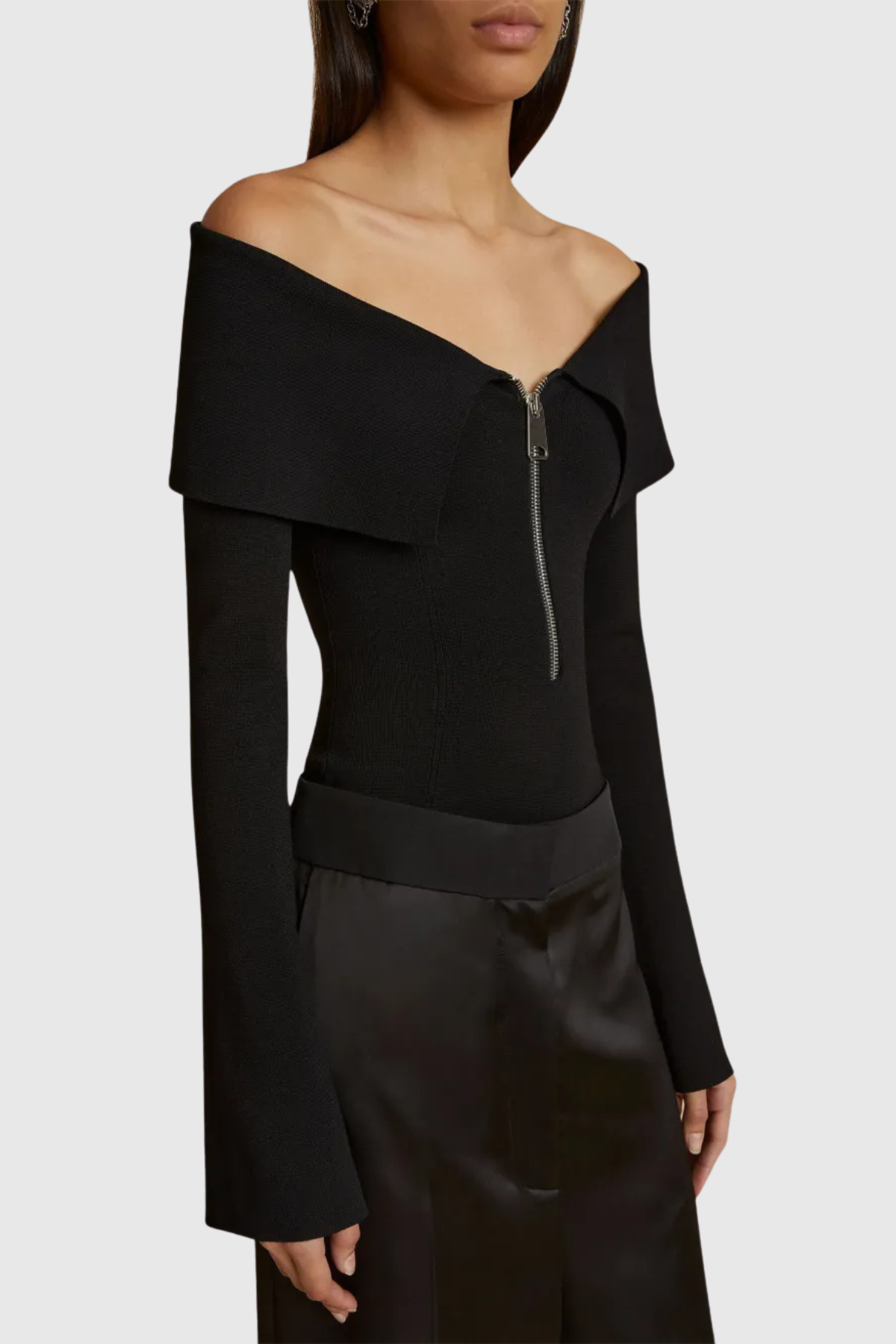 Lulan Off Shoulder Knit Top – SeenSense